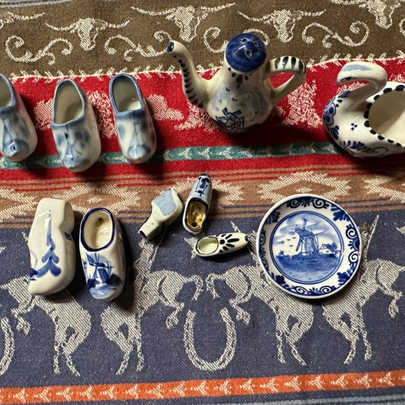 Other | Vintage Miniature Delft Blue | Poshmark